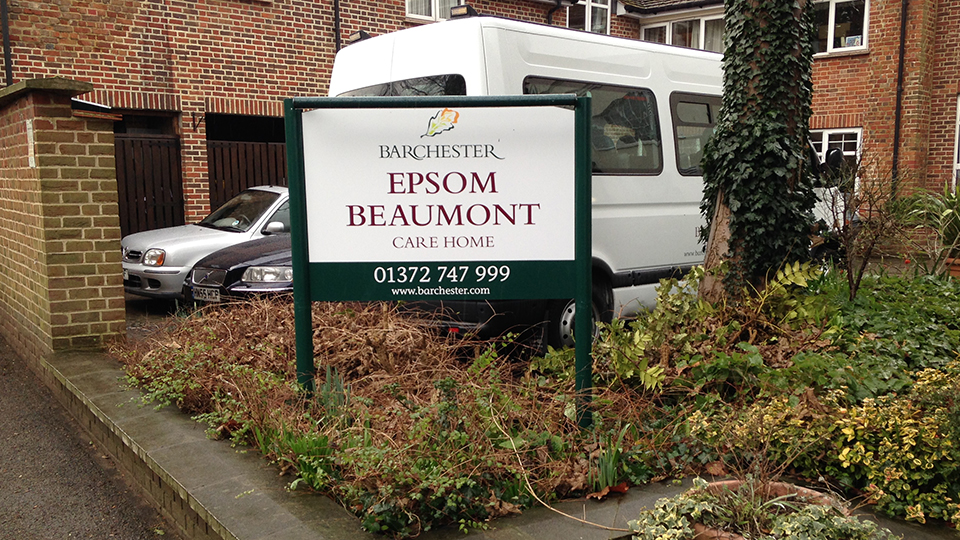 3. Main Entrance – Care Homes Signs Org