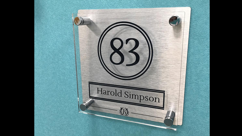 6. Bedroom signs – Care Homes Signs Org